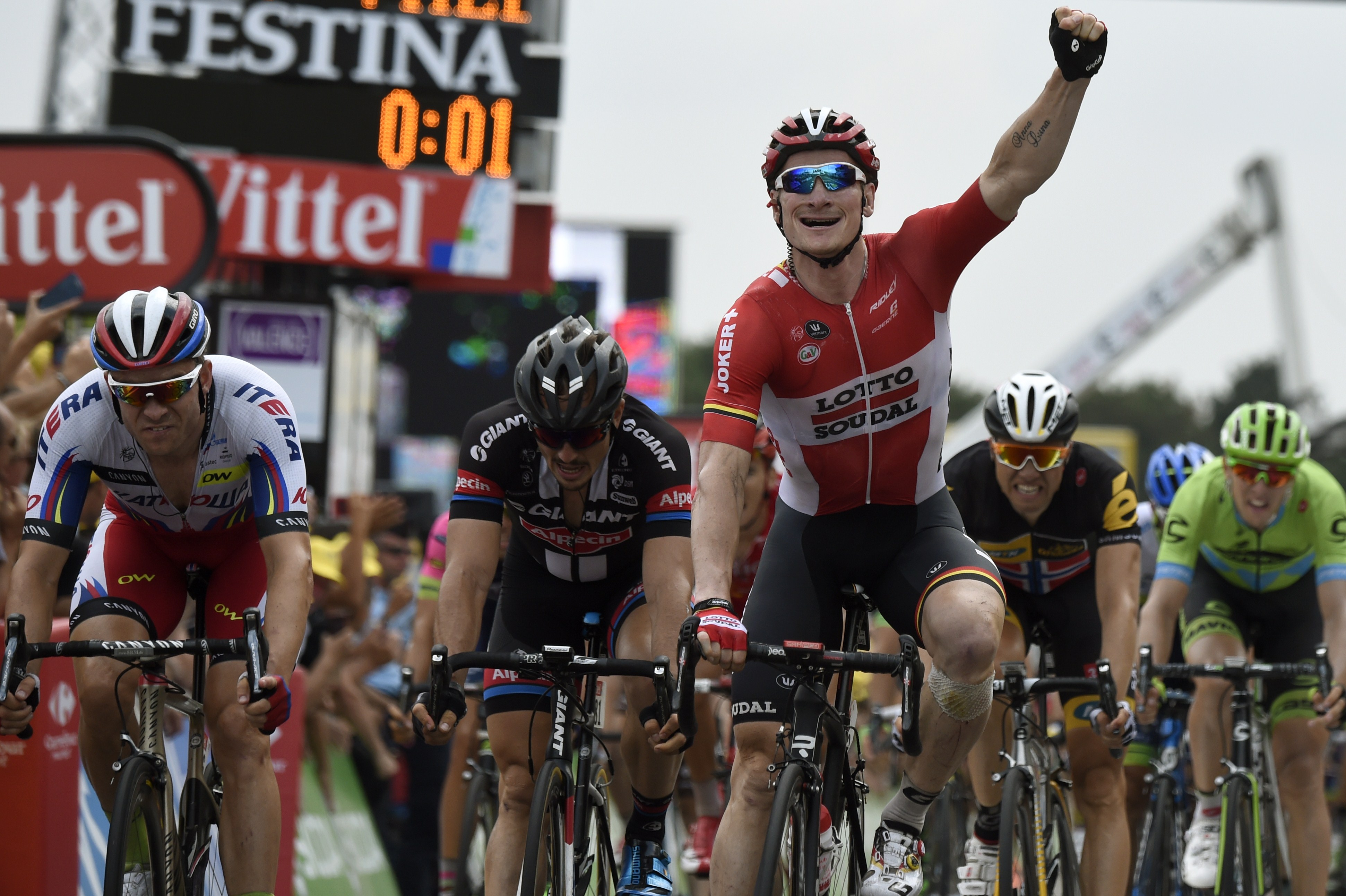 Greipel se anota su tercer sprint en este Tour | Kirolak | Naiz