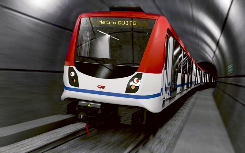 CAF suministrará 18 unidades para el metro de Quito por valor de 183 ...