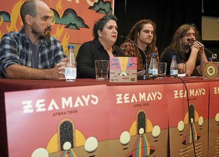 22 urte zuzenean eta beste disko bat «Atera» du Zea Mays taldeak ...