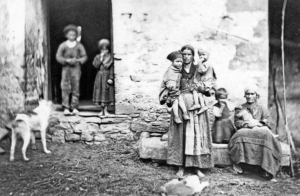 IPAR EUSKAL HERRIKO BASERRI BATEAN, 1870ean | erritarrak | GAUR8 - mila ...