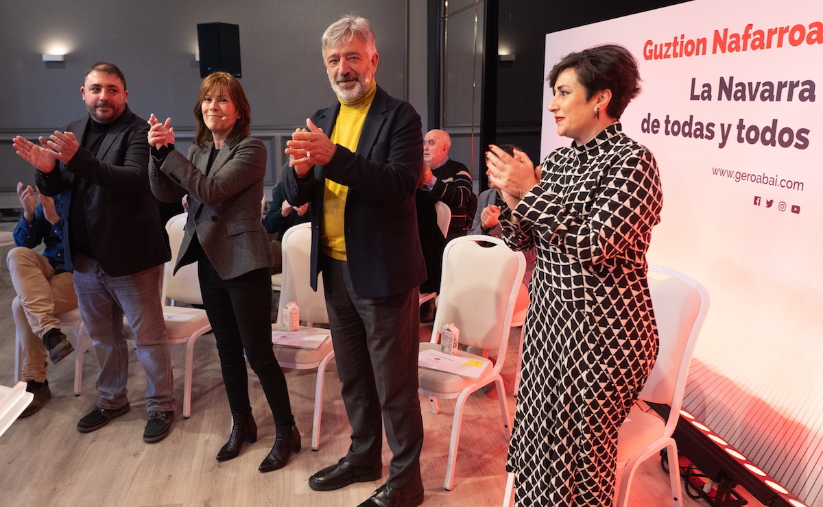 Uxue Barkos repite como candidata de Geroa Bai en Nafarroa y Martinez ...