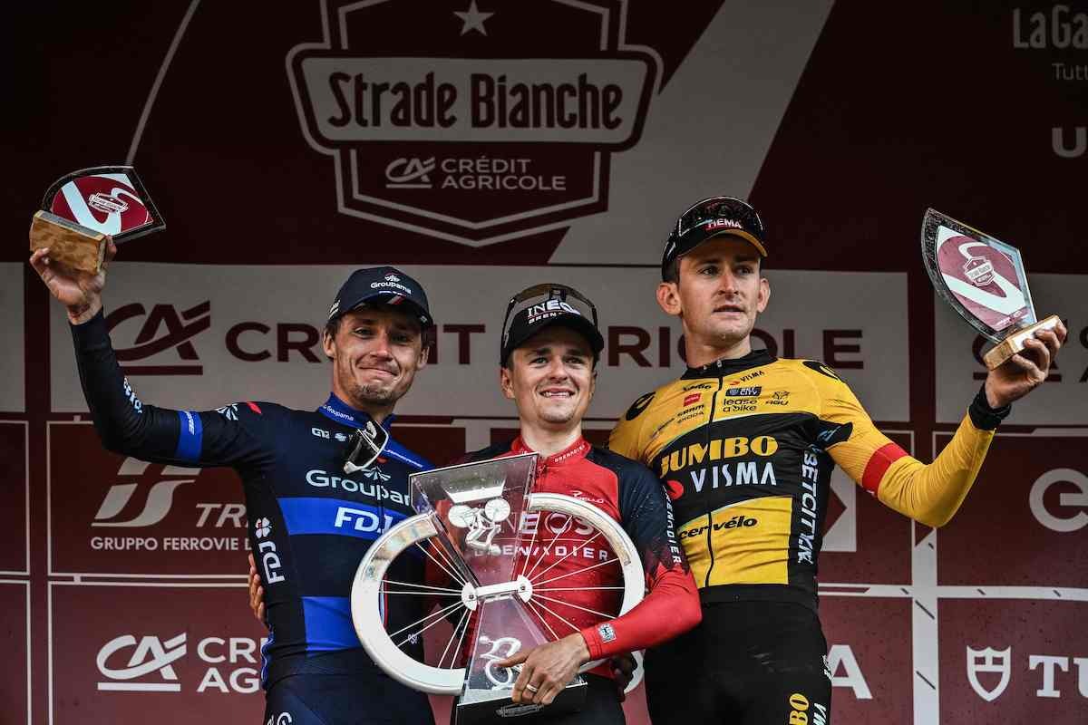 Tom Pidcock se exhibe en la Strade Bianche, con séptimo puesto de Pello ...