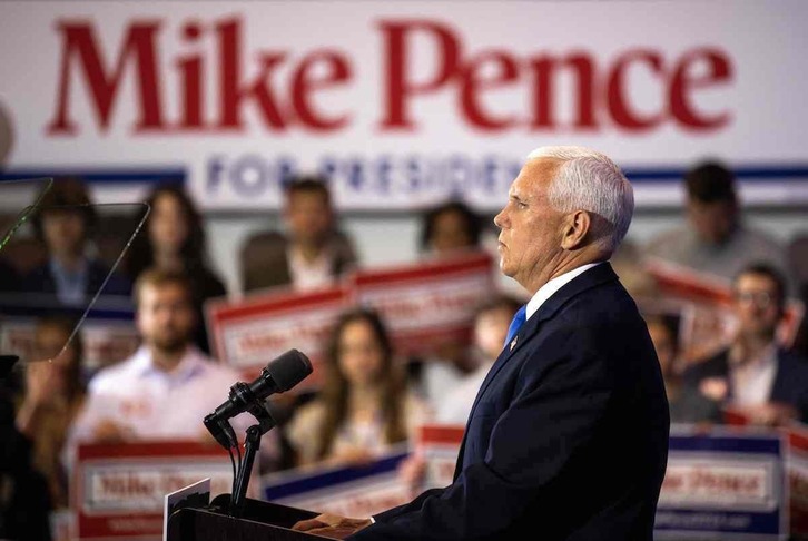 Pencek ere hautagaitza aurkeztu du primario errepublikanoetan | Mundua ...