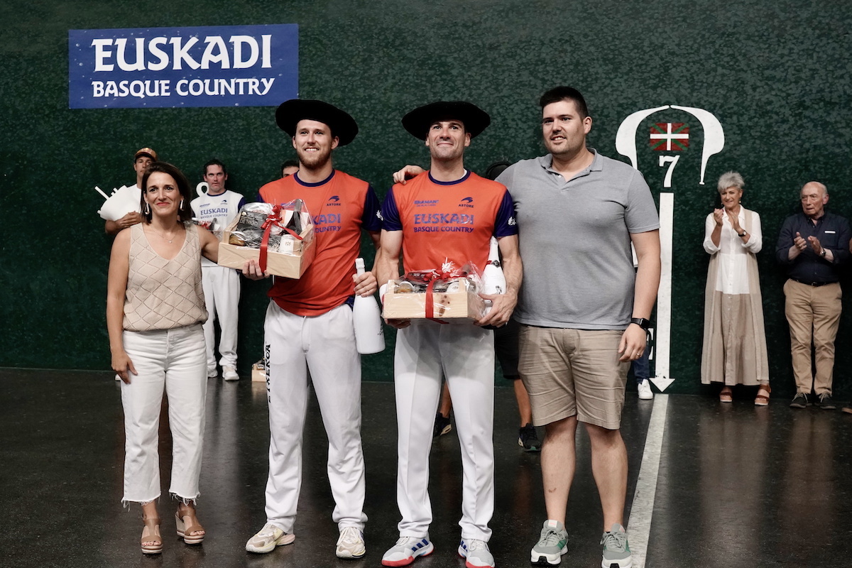 Barandika-Basque nagusi Markinako Uni-aren egun handian | Pelota | Naiz