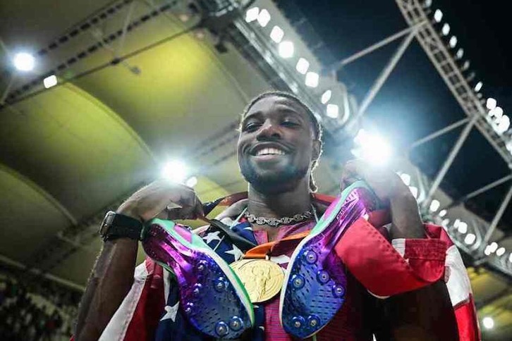 Noah Lyles y Shericka Jackson son los reyes de la velocidad en Budapest ...