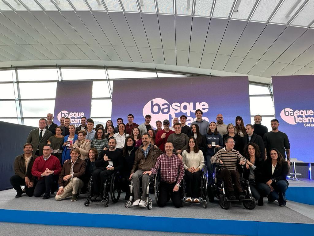 Basque Team Fundazioak 2023 urteko euskal kirolaririk onenak saritu ...