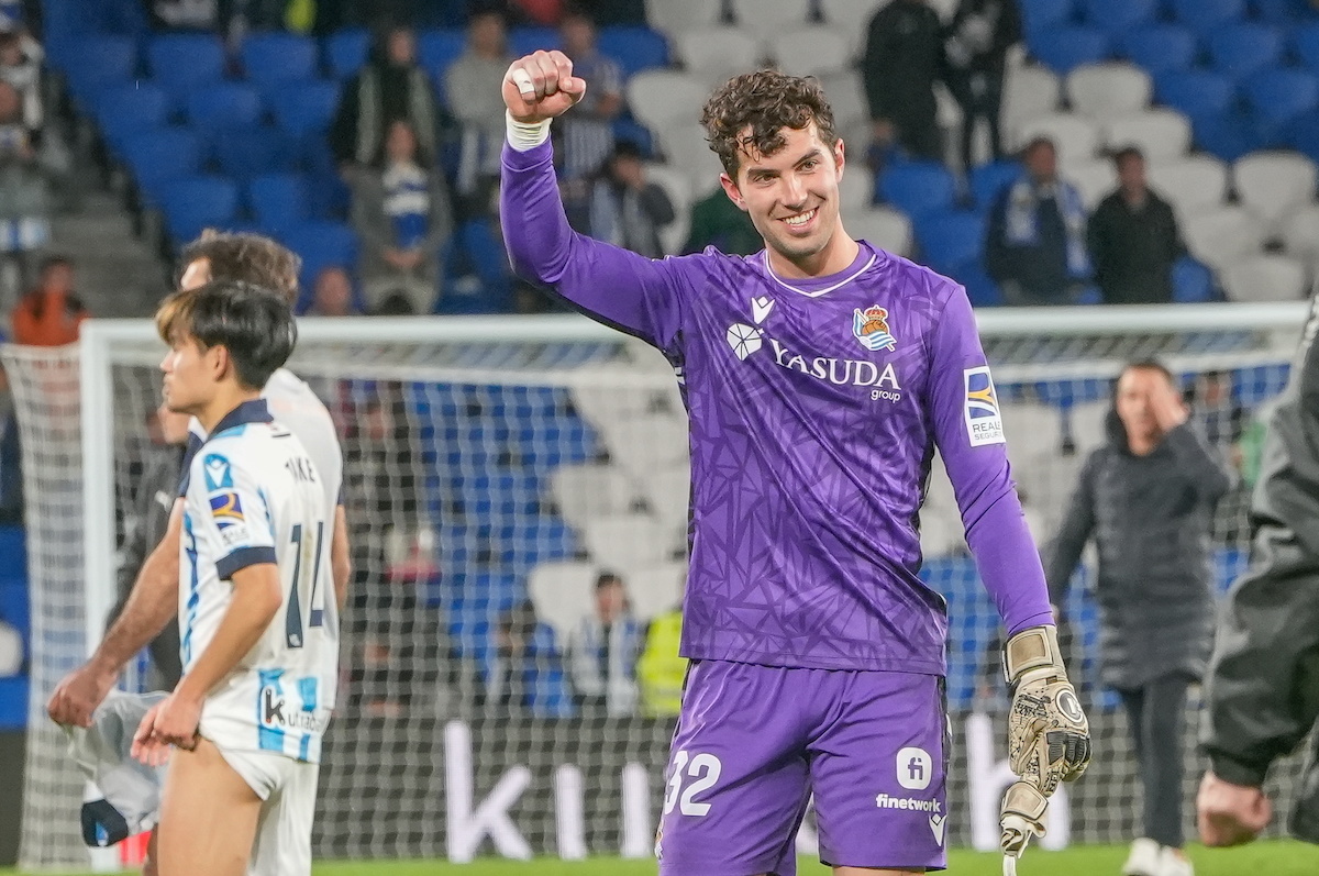 Marrero, primer portero guipuzcoano formado en Zubieta que debuta en ...