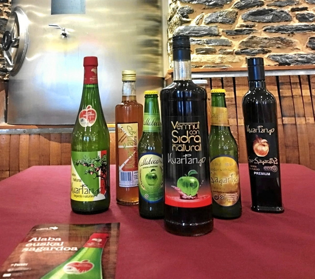 Vermut con sidra natural, una innovadora propuesta desde Kuartango ...