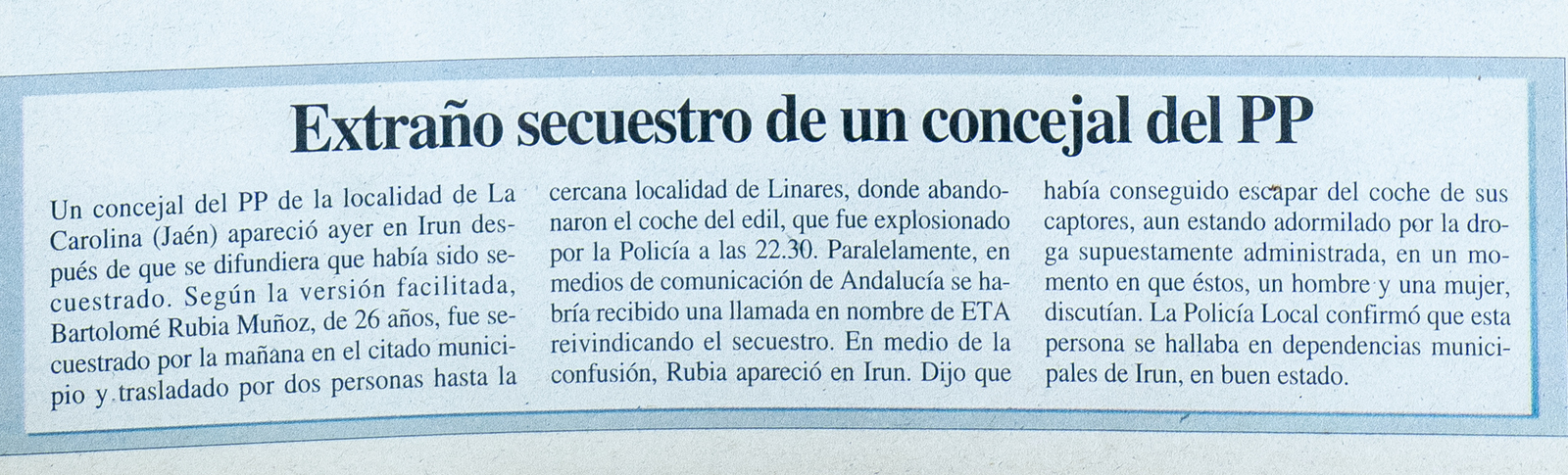 La película que se montó 'Bartolín' | Artefaktua | Artefaktua