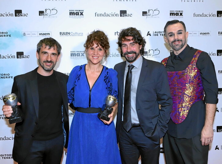 «No hemos escrito ni una palabra y nos han dado el Max de Autoría ...