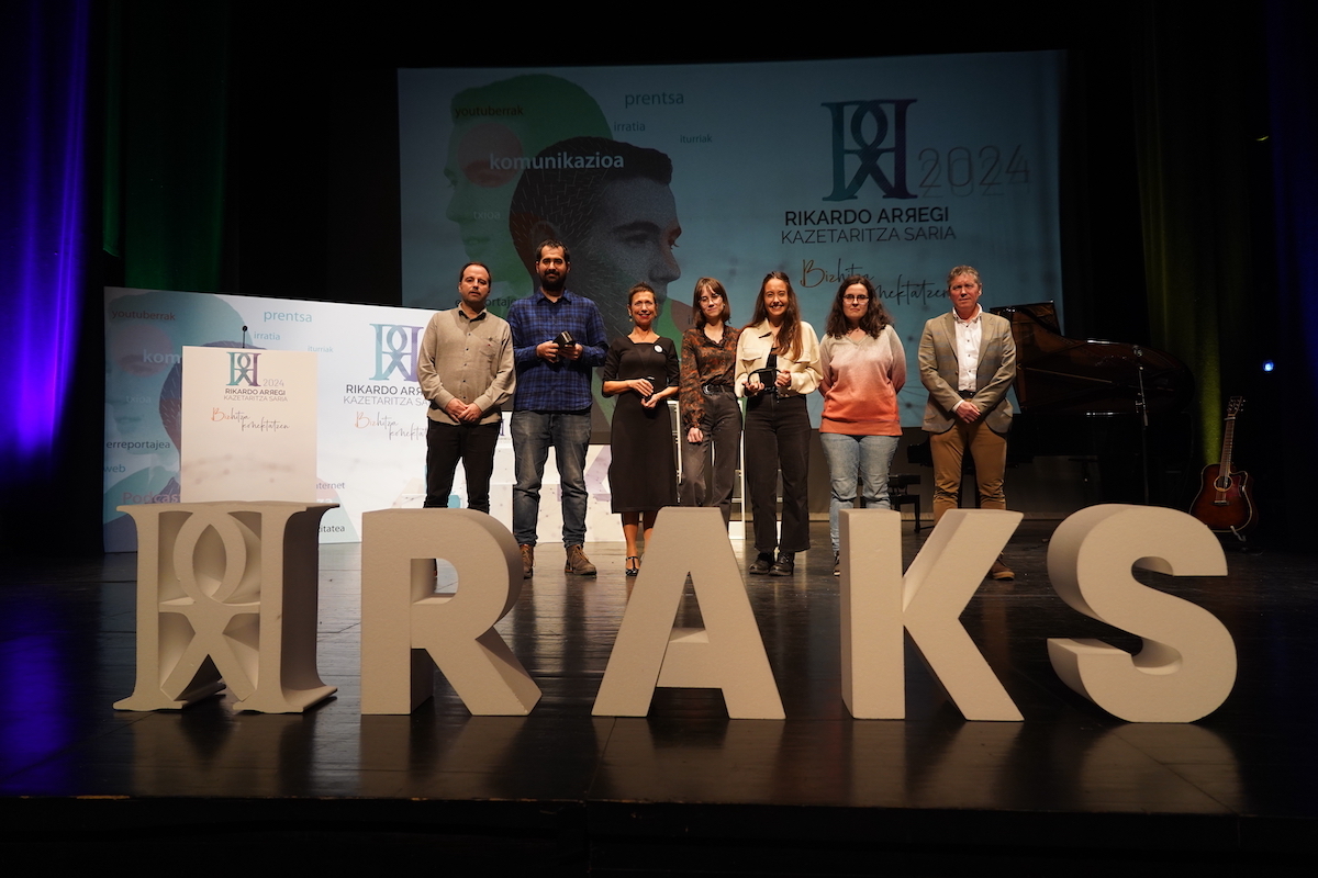 ‘Feminizketak’ eta ‘Ikusgela’ lanentzat izan dira Rikardo Arregi ...