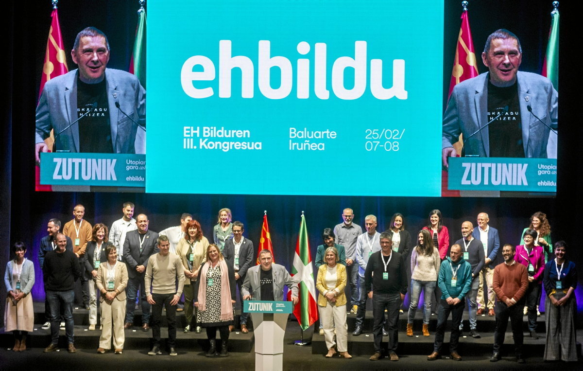 EH Bildu cierra su Congreso con la ambición de avanzar para ser Estado ...