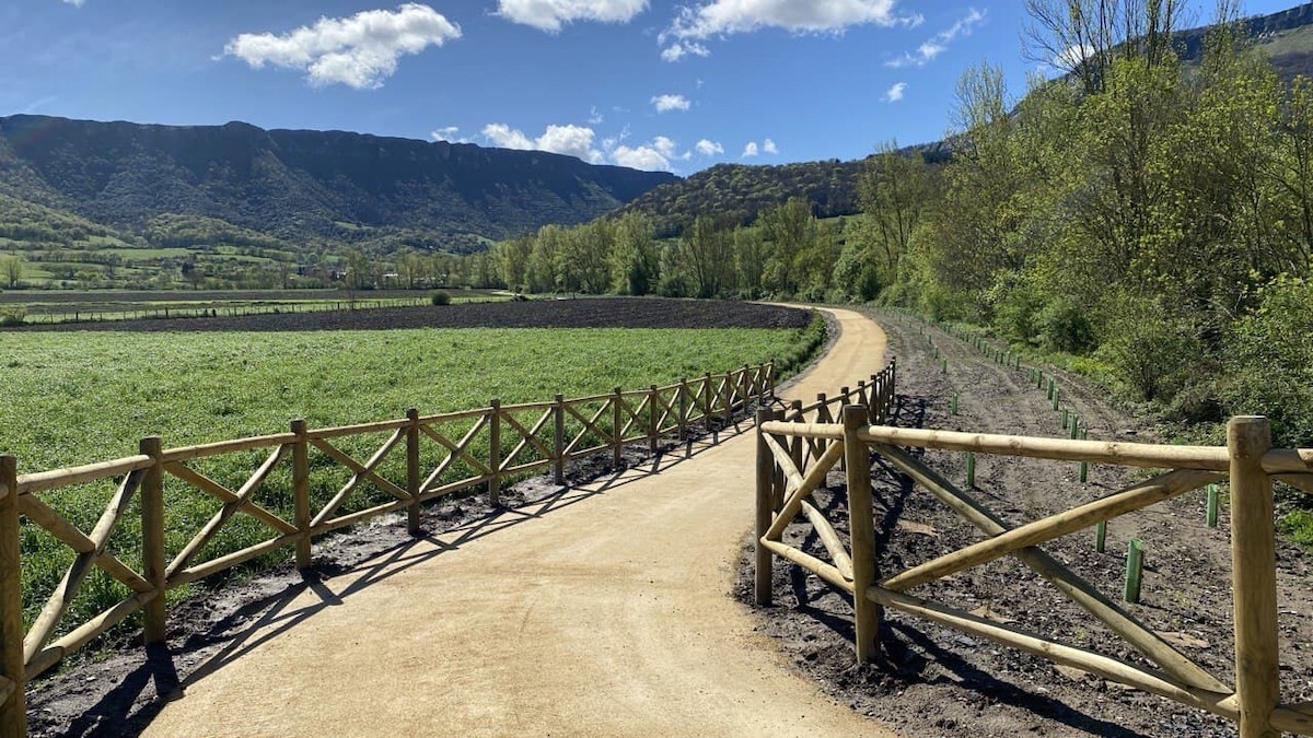Entra en servicio el tramo Urduña-Delika del Parque Lineal del Nerbioi ...