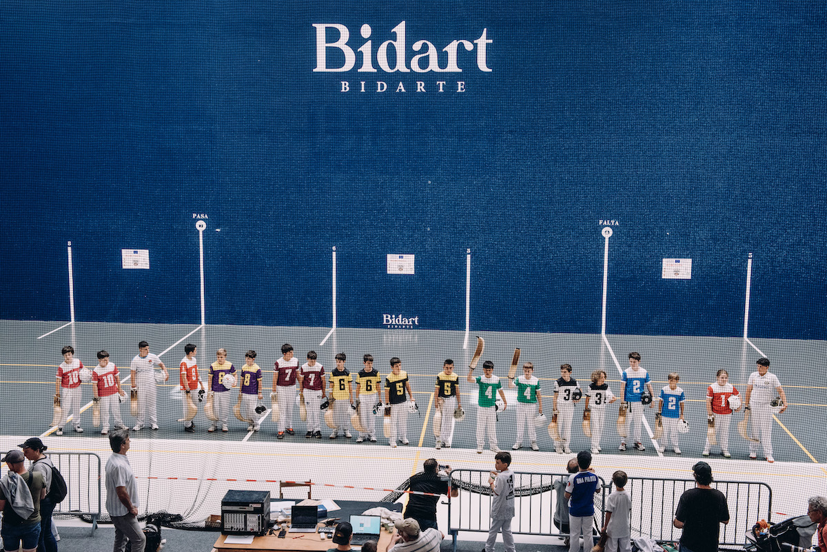 ‘Pilotari ttikiek’ Bidart hartu dute, «jokatzeko grinez eta lagunak ...